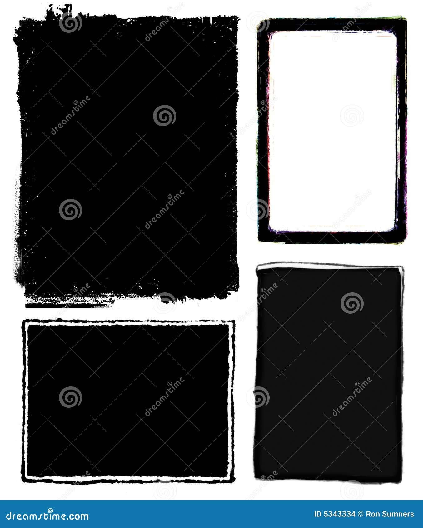Photo edges and frames stock illustration. Illustration of white - 5343334