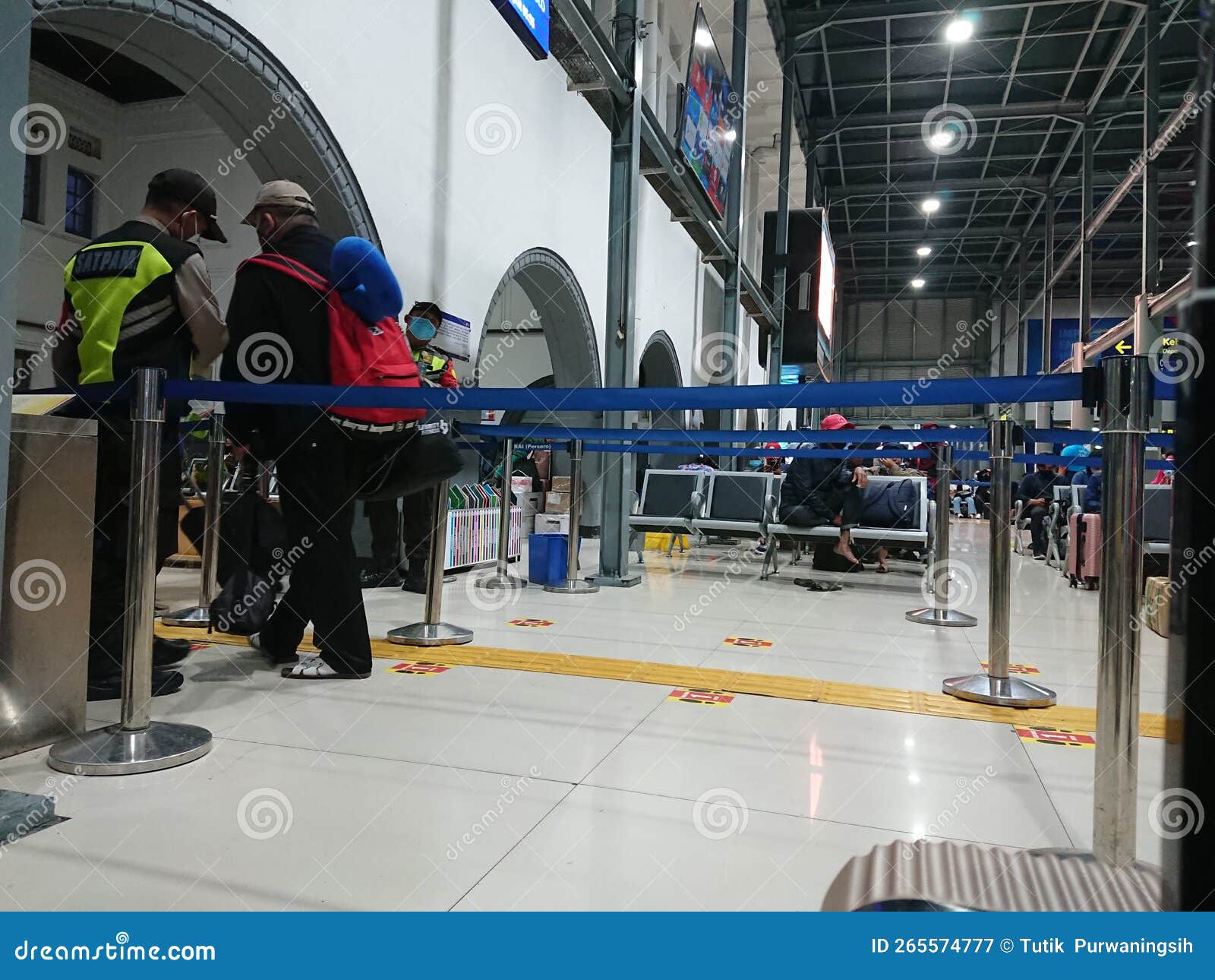 Photo Editorial, 07 November, Queueing People for Ticket Checking by ...