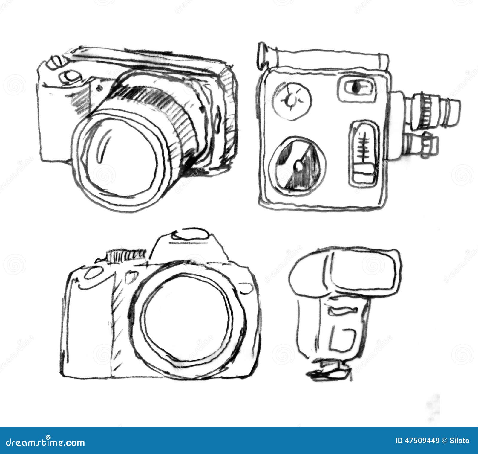 Photo equipment stock illustration. Illustration of film - 47509449
