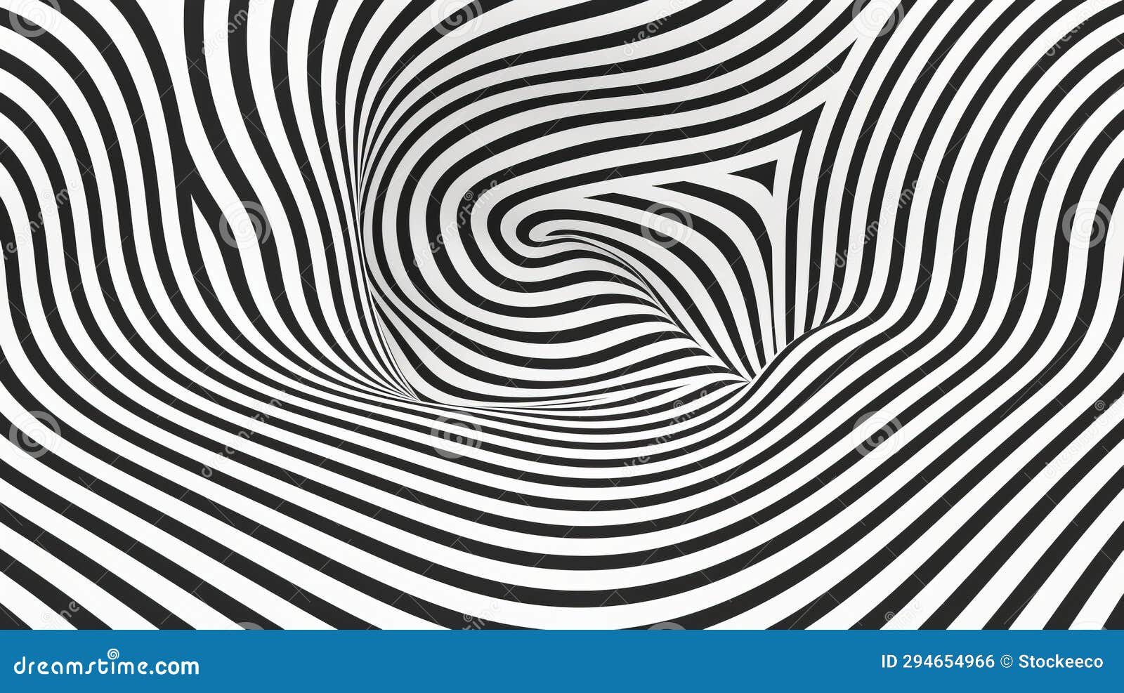 Psychedelic Absurdism: Black And White Ink Splatters In Terrifying ...