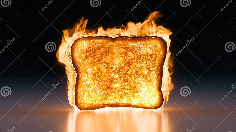 Assorted Toast Elements for Breakfast and Brunch Menu Design Stock ...