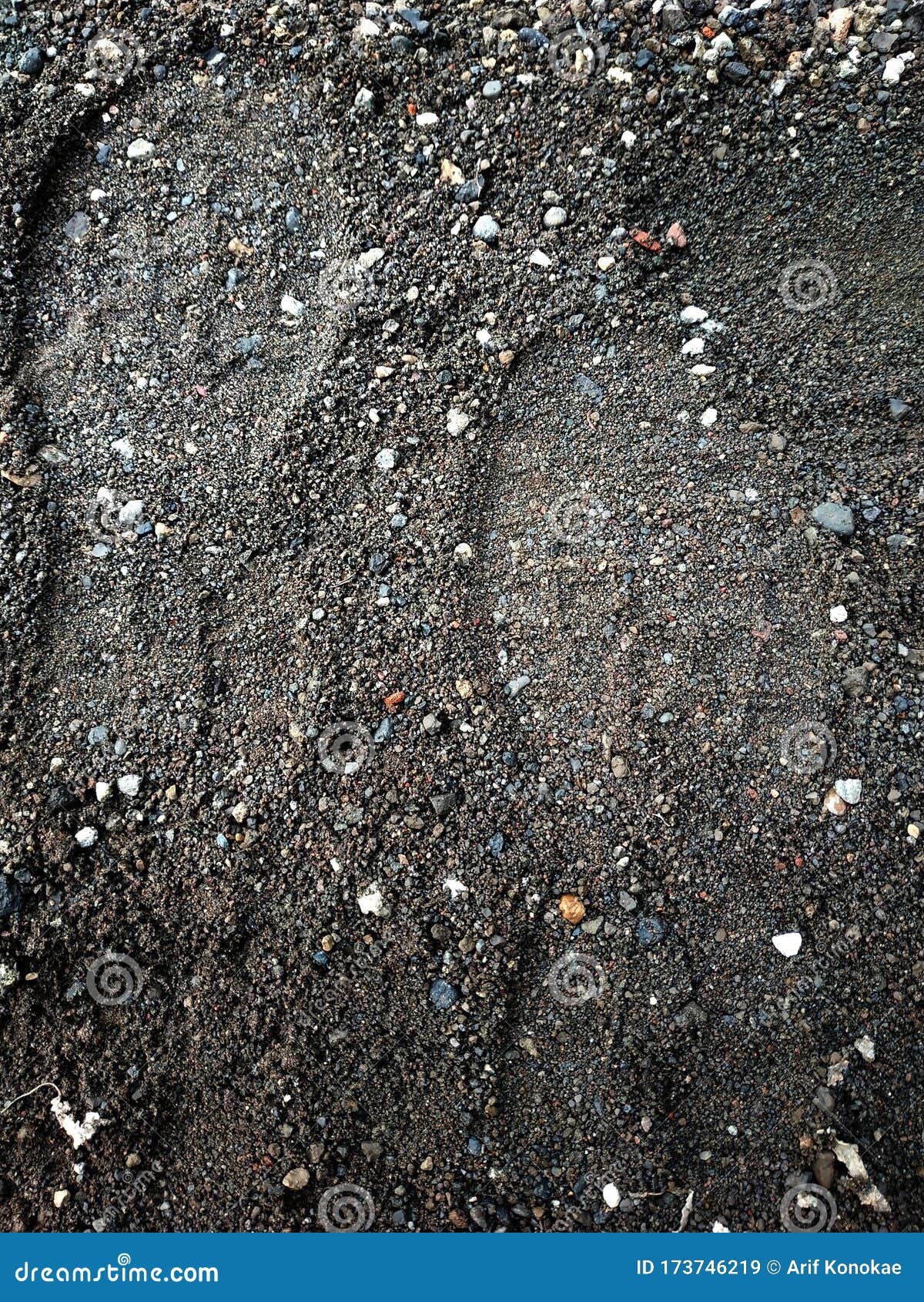 Photo of Footprints on Sandy Soil Stock Image - Image of step, footstep ...