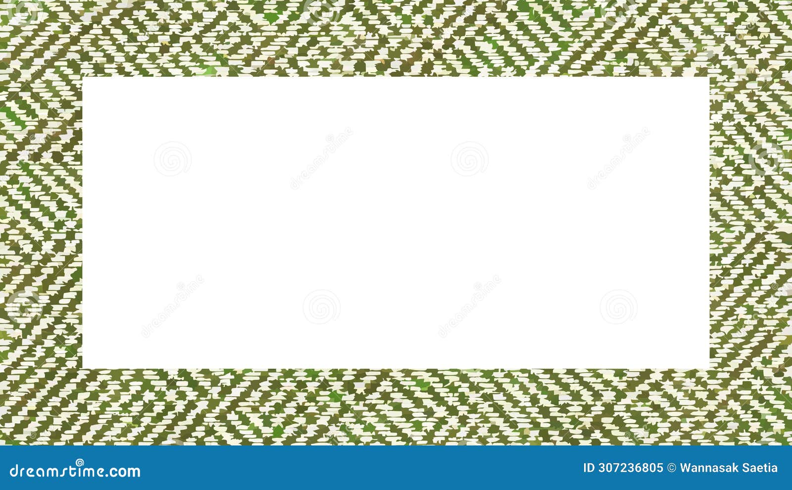 Photo Frame with Camo Pattern. Stock Illustration - Illustration of ...