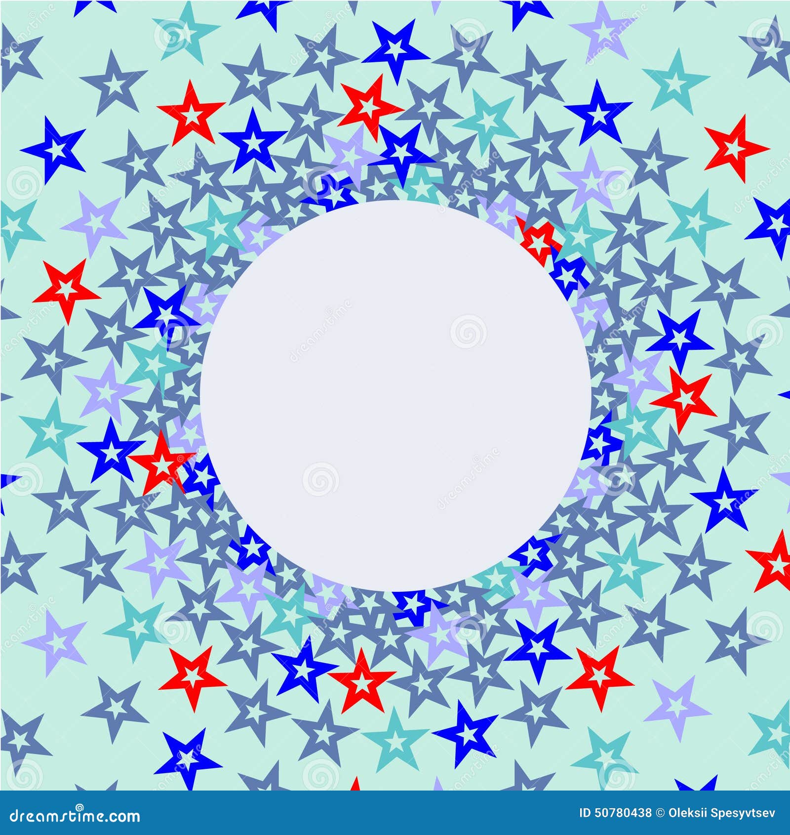 Photo frame stock vector. Illustration of blue, template - 50780438