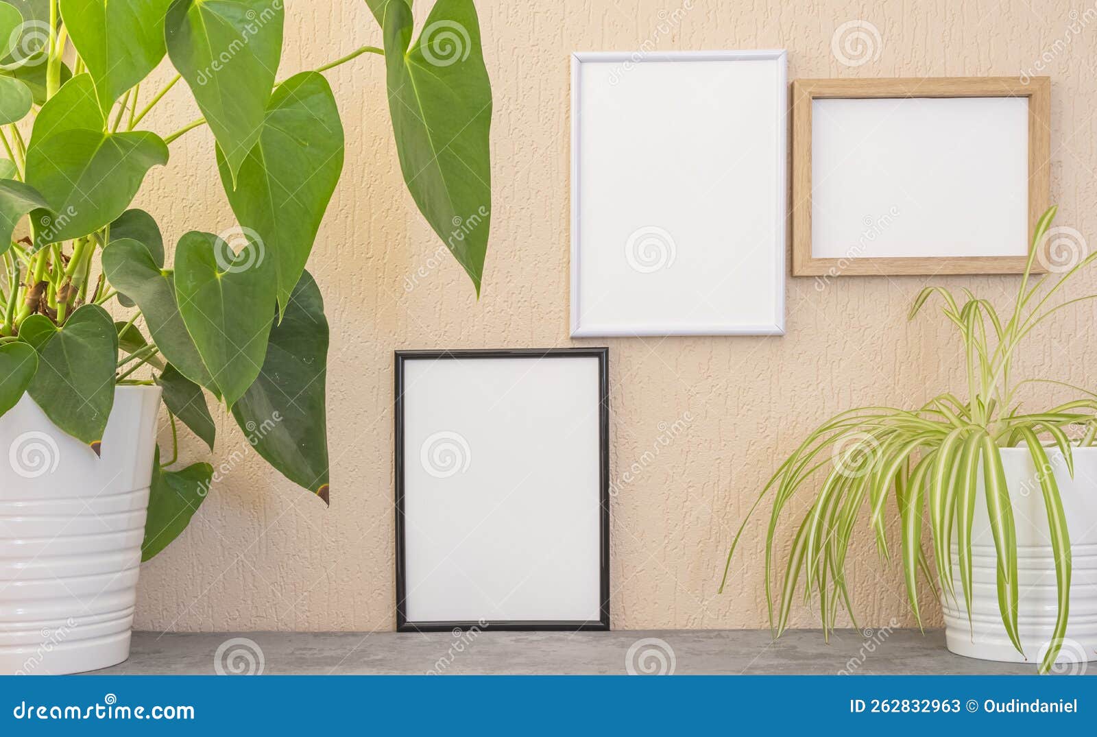 Photo Frame with Empty Space. Frame in Landscape and Portrait Mode ... Photo Frame with Empty Space. Frame in Landscape and Portrait Mode ...