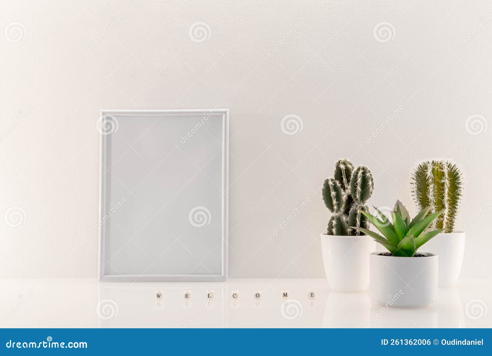 Photo Frame with Empty Space.To Write a Message. Stock Photo - Image of ...