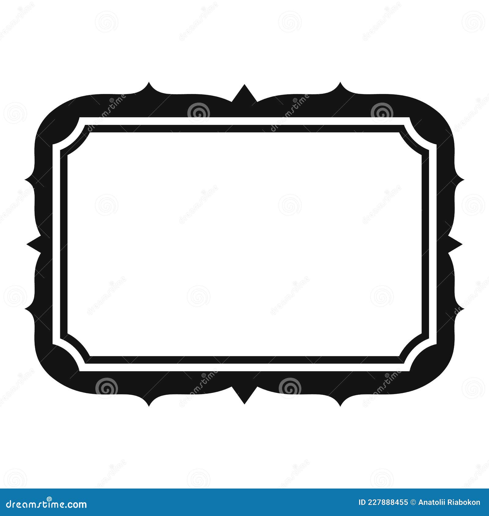 Photo Frame Icon Simple Vector. Modern Frame Stock Vector ...