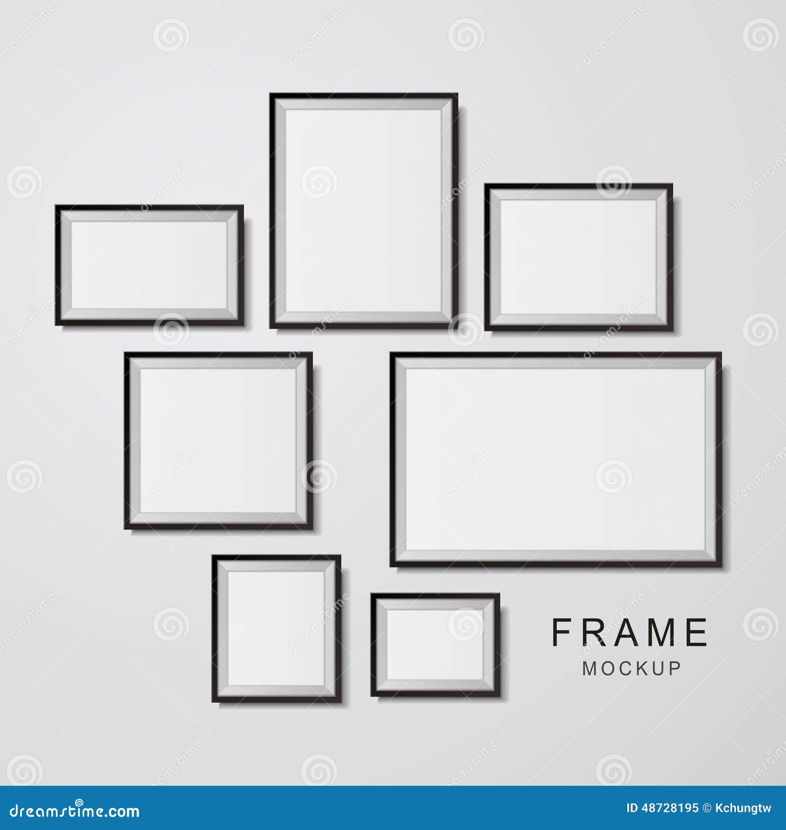 Frame Mockup - White Background Interio,Isolated Frame, Close Up ...