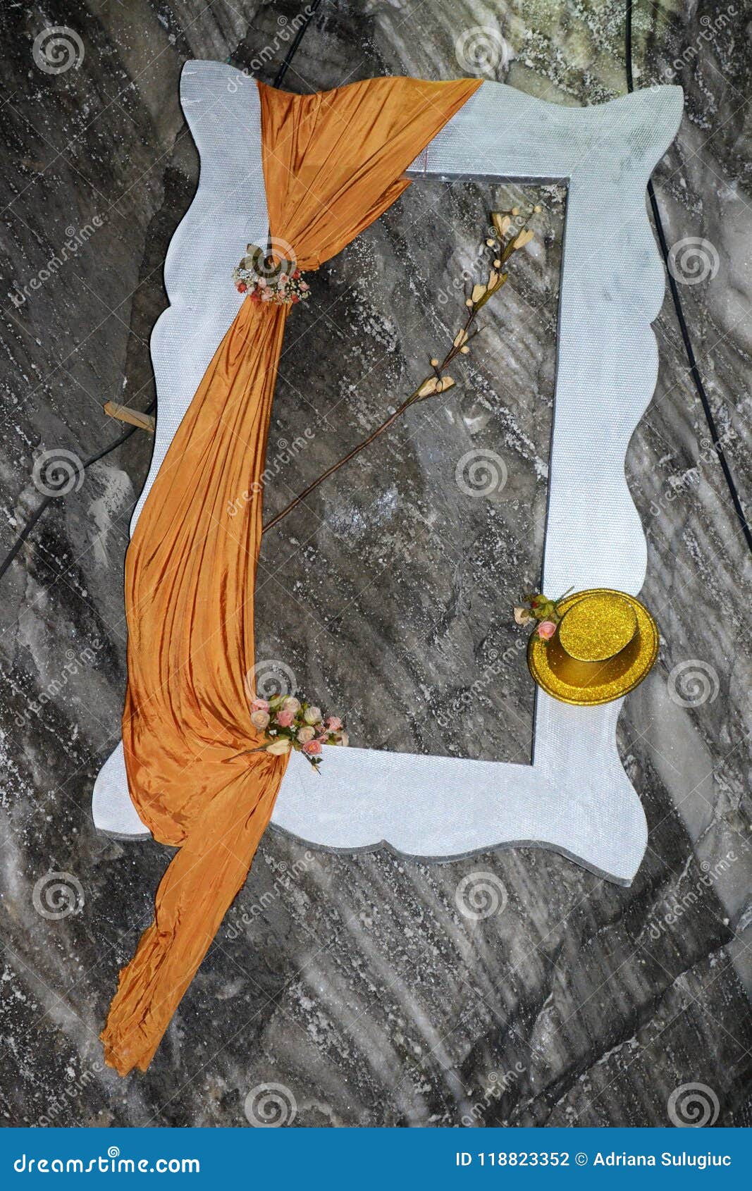 Photo frame stock photo. Image of flowers, isolated - 118823352