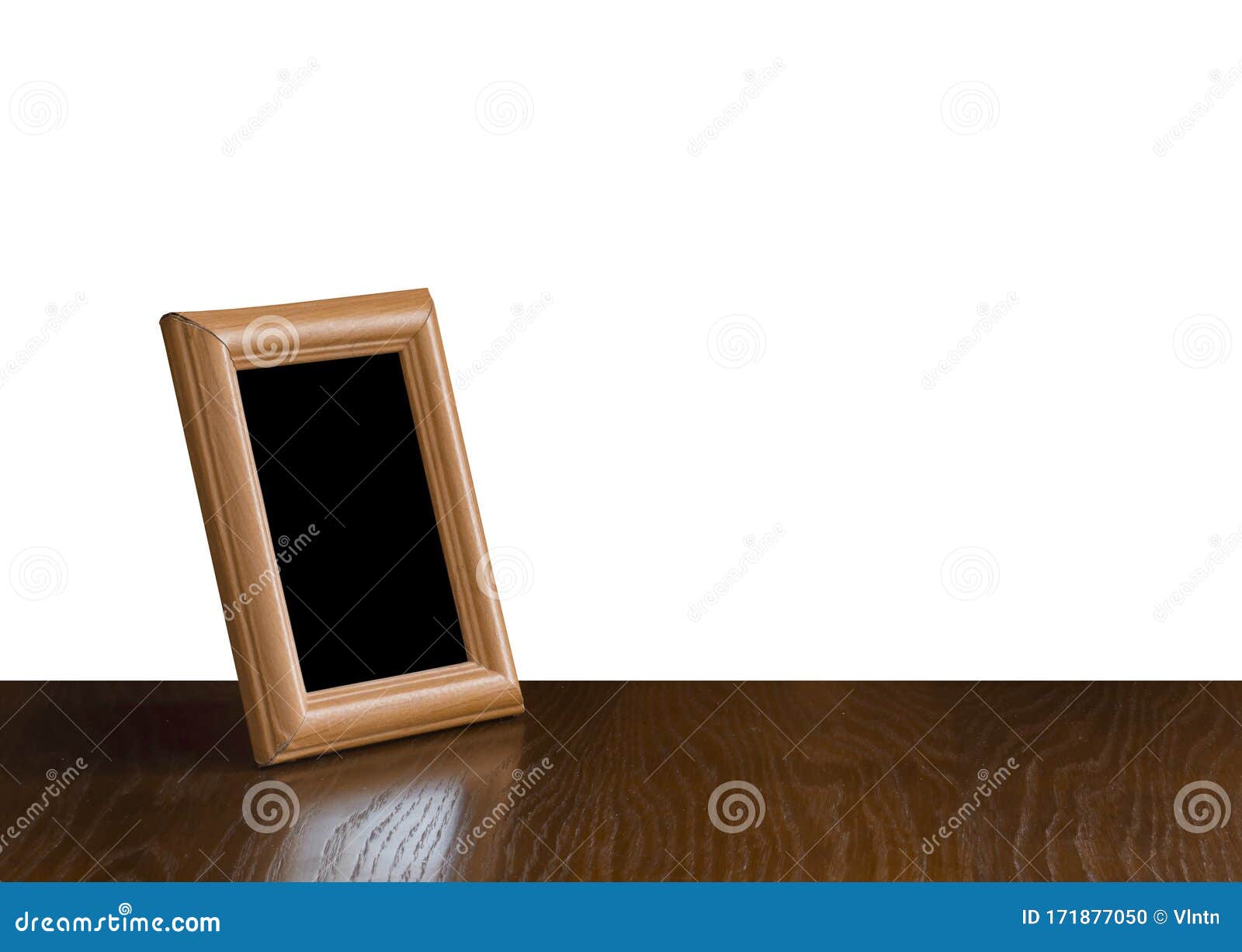 Photo frame on table stock photo. Image of interior - 171877050