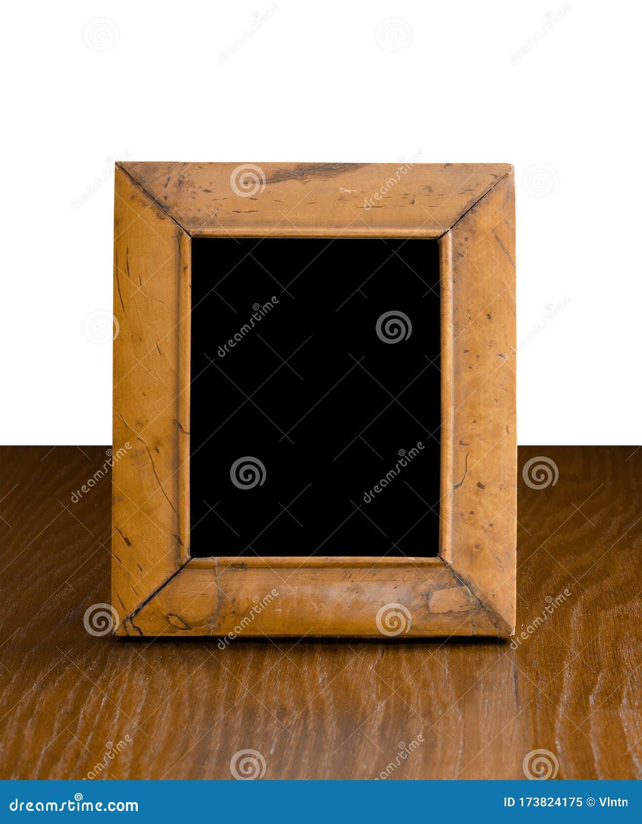 Photo frame on table stock image. Image of frame, retro - 173824175
