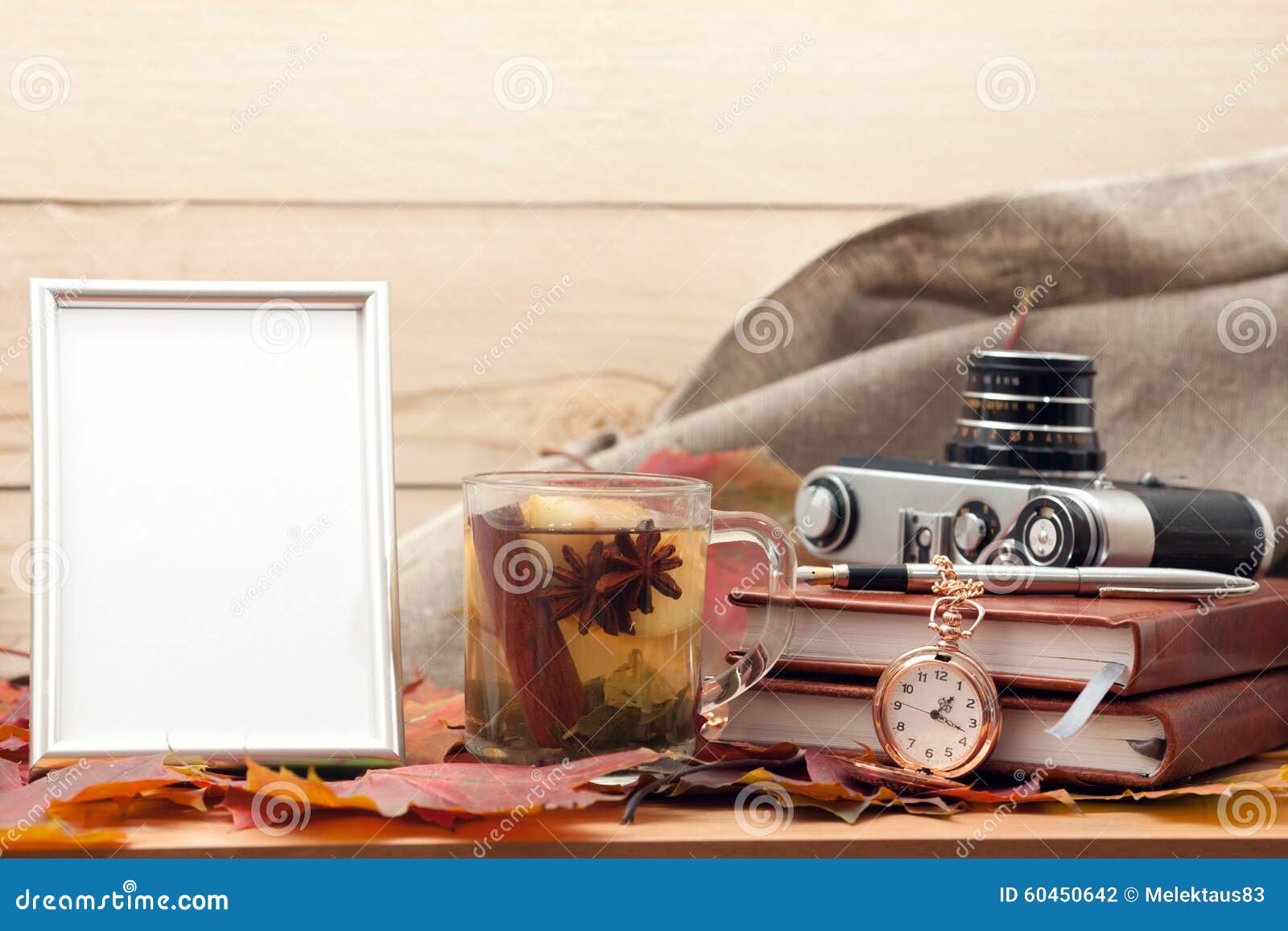 Photo frame and tea stock photo. Image of group, herbal - 60450642