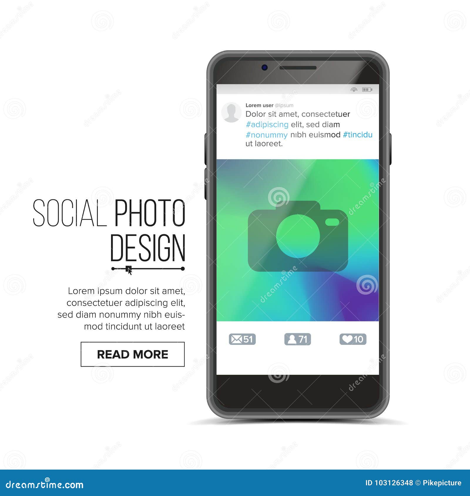 Photo Frame Vector. Decorative Template Framework. Photography ...