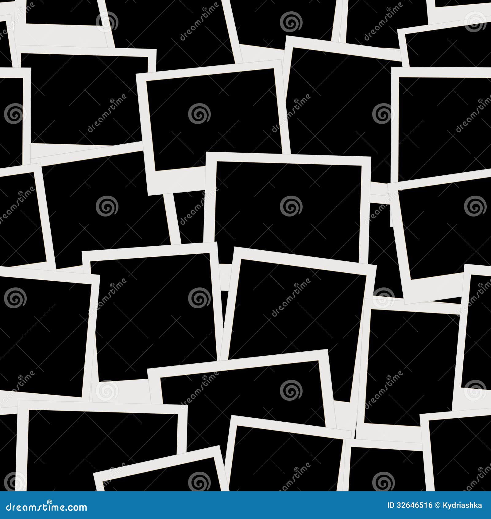 Photo Frames, Seamless Pattern for Your Design Stock Vector ...