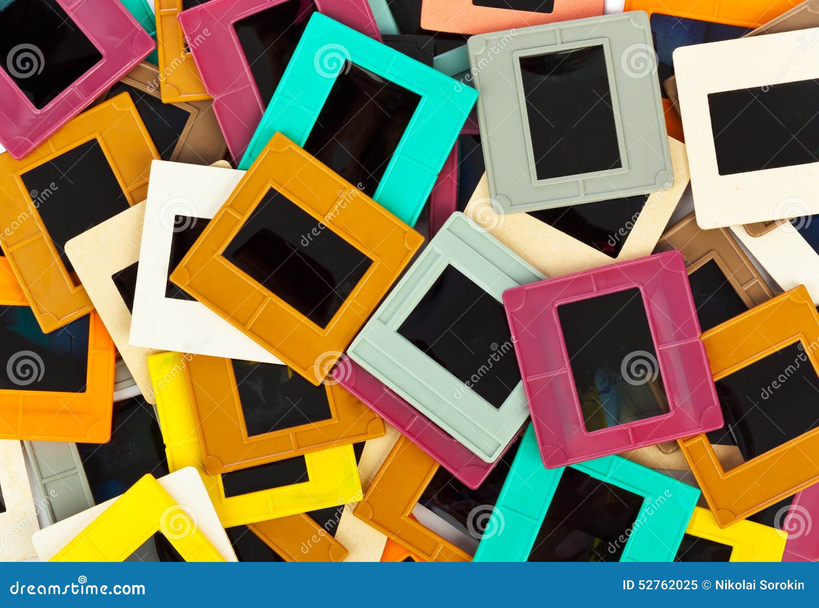 Photo frames for slide stock illustration. Illustration of cardboard ...