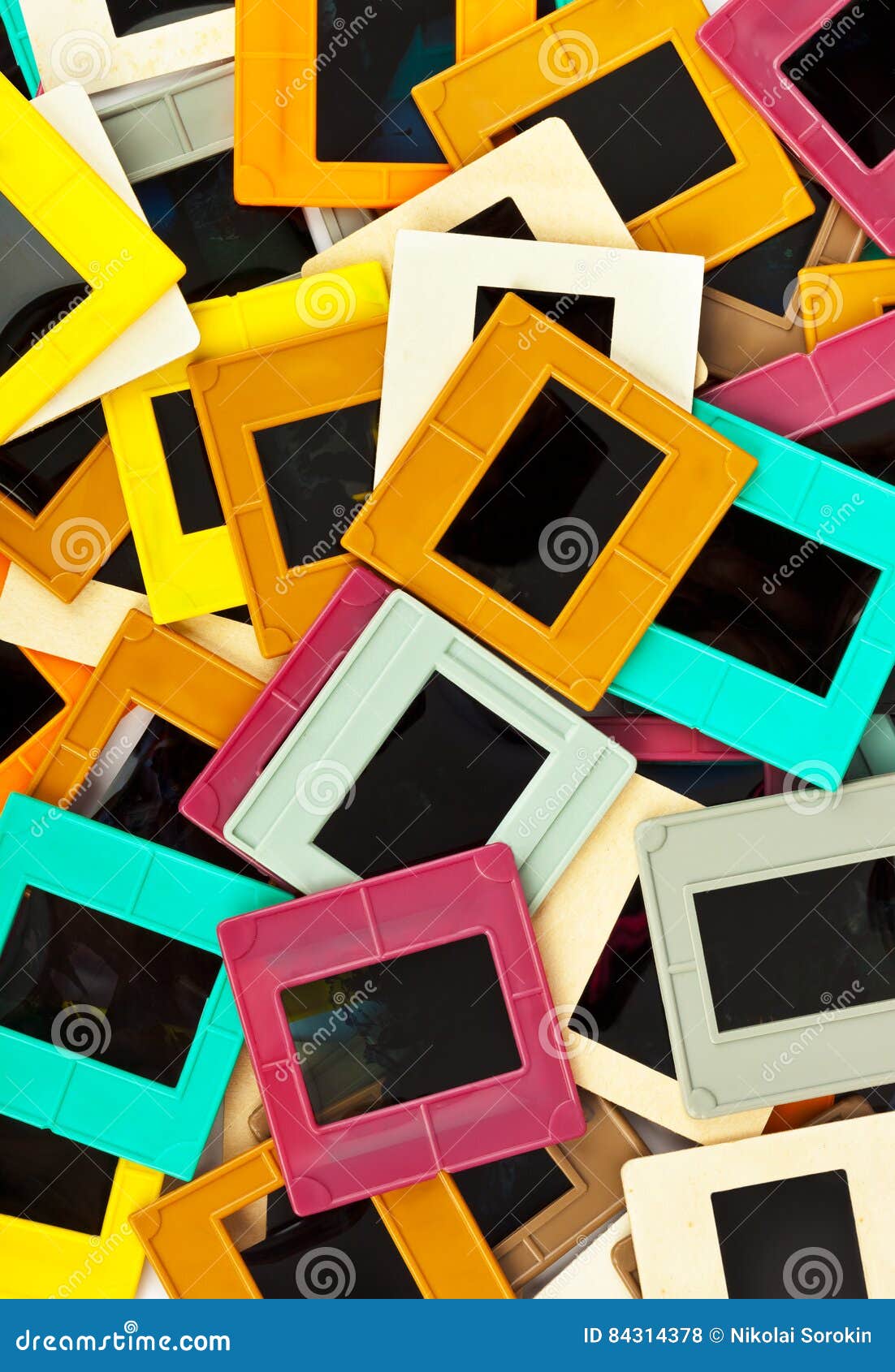 Photo frames for slide stock photo. Image of creativity - 84314378