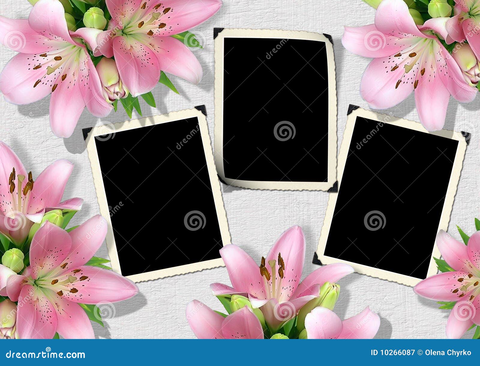 Photo-framework In A Retro Style Royalty-Free Stock Photography ...