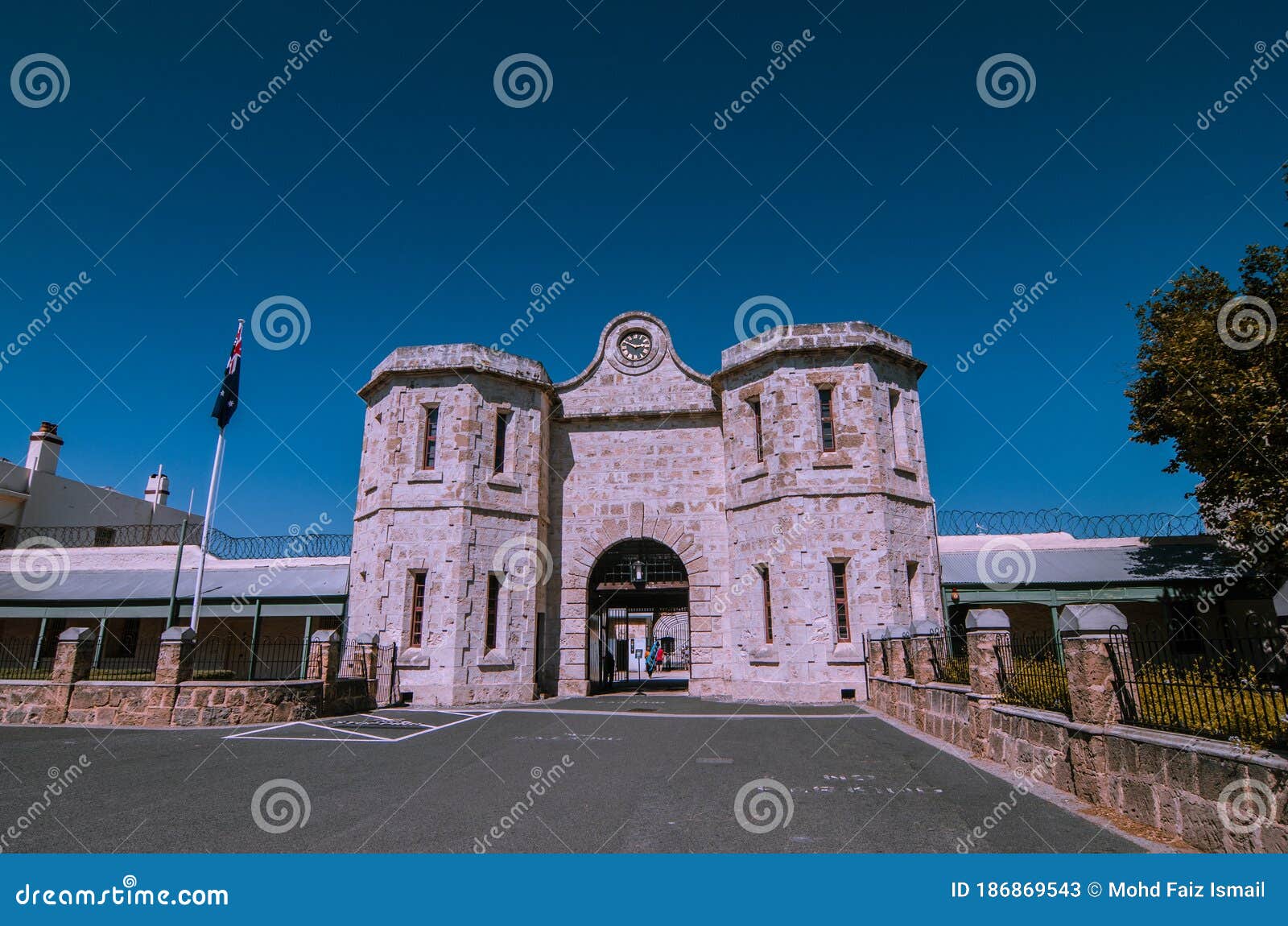 Fremantle Prison Gate And Entrance Editorial Photo | CartoonDealer.com ...