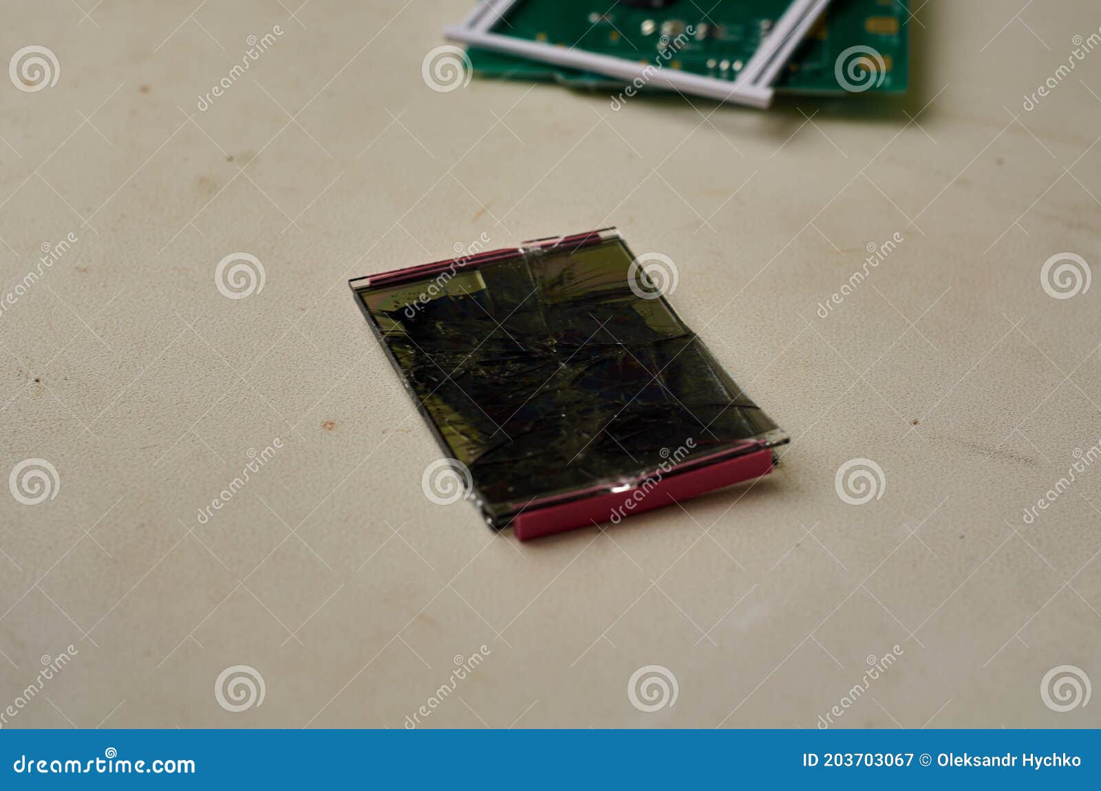Photo of Fully Destroyed Lcd Screen Stock Image - Image of electronics ...