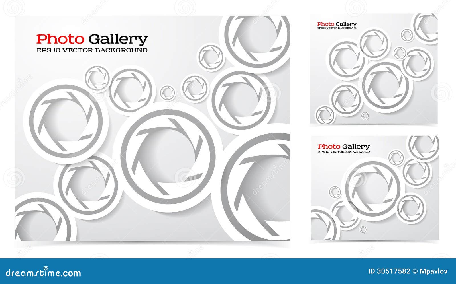 Photo gallery background stock vector. Illustration of media - 30517582