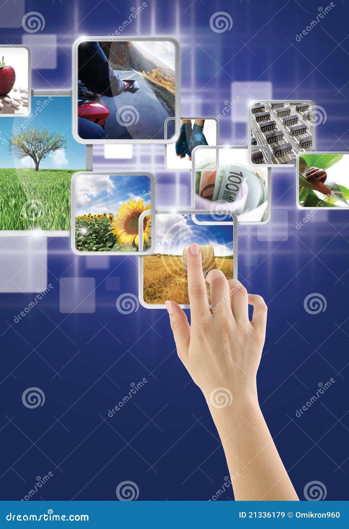 Photo Gallery Selection stock image. Image of button - 21336179