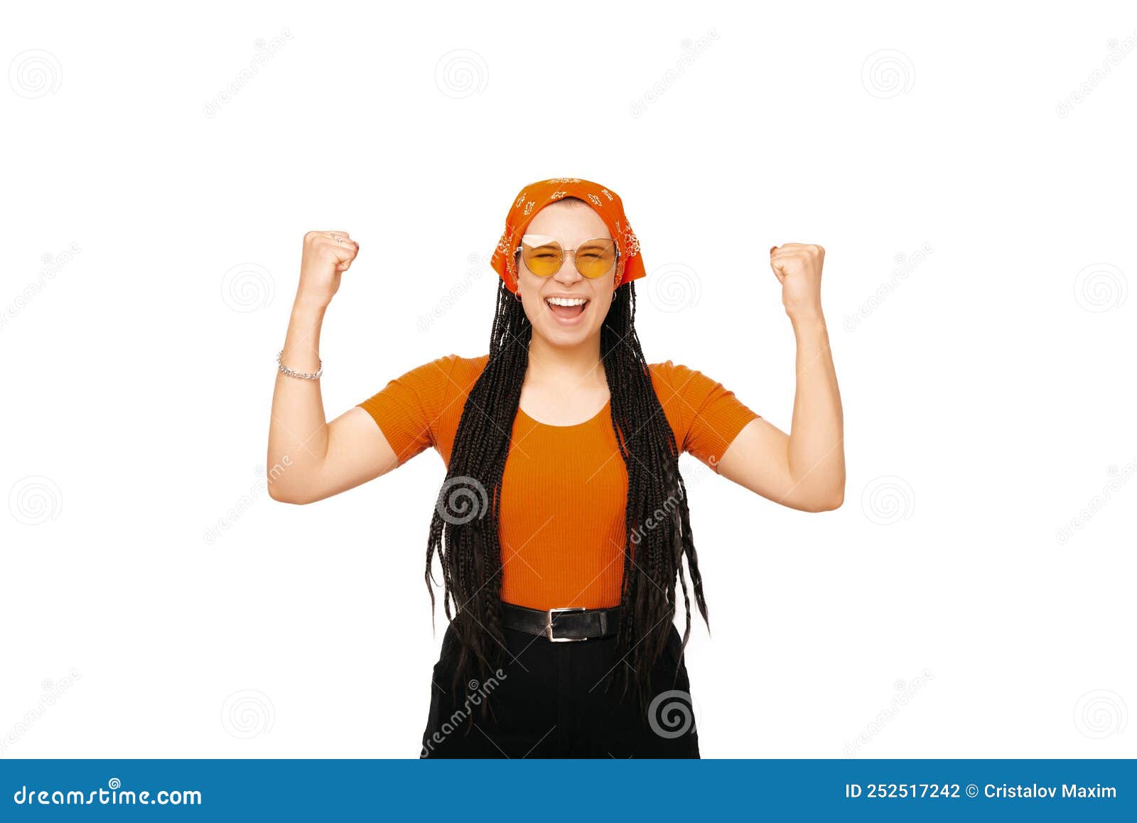 A Photo of a Girl Being Excited Stock Photo - Image of expression, nice ...