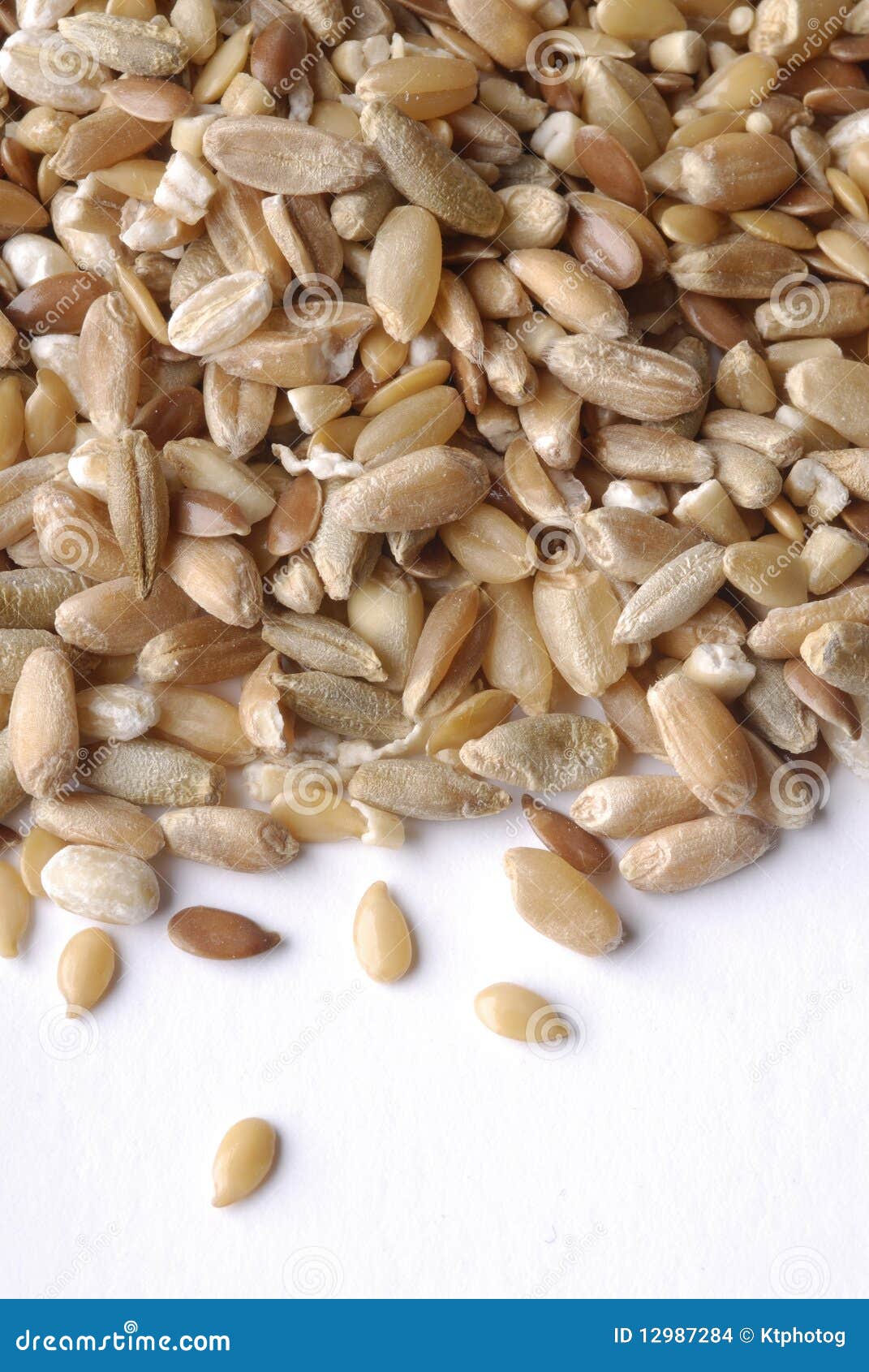Photo of Grains and Seeds stock photo. Image of flax - 12987284