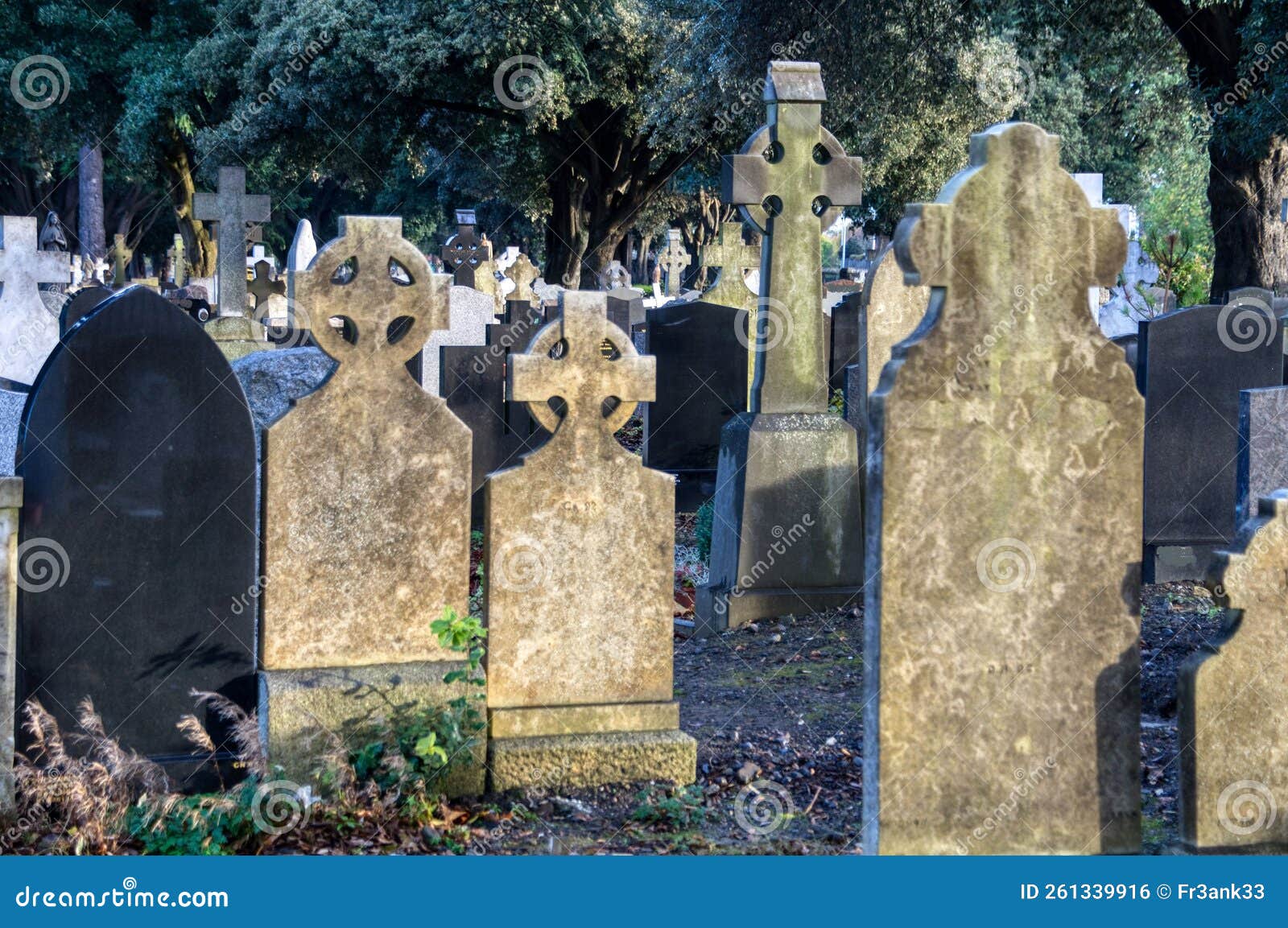 Graveyard stock photo. Image of dublin, celtic, heaven - 261339916