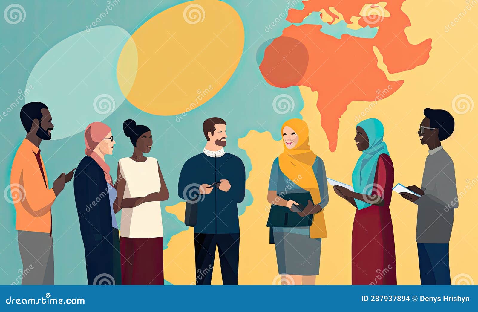 Photo of a Group of People Standing Together in Unity Stock ...