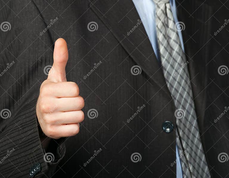 A Photo of a Hand Doing a Thumb Up Gesture Stock Photo - Image of ...