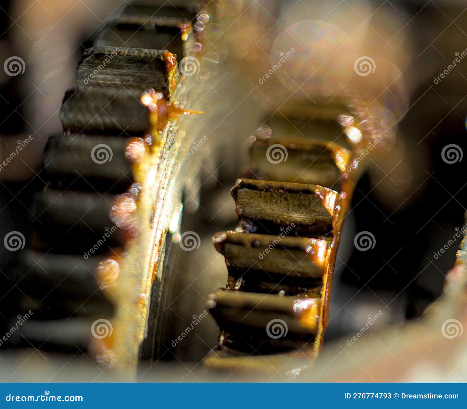 Photo of Hand Drill Gears Close Up Stock Image - Image of tool ...