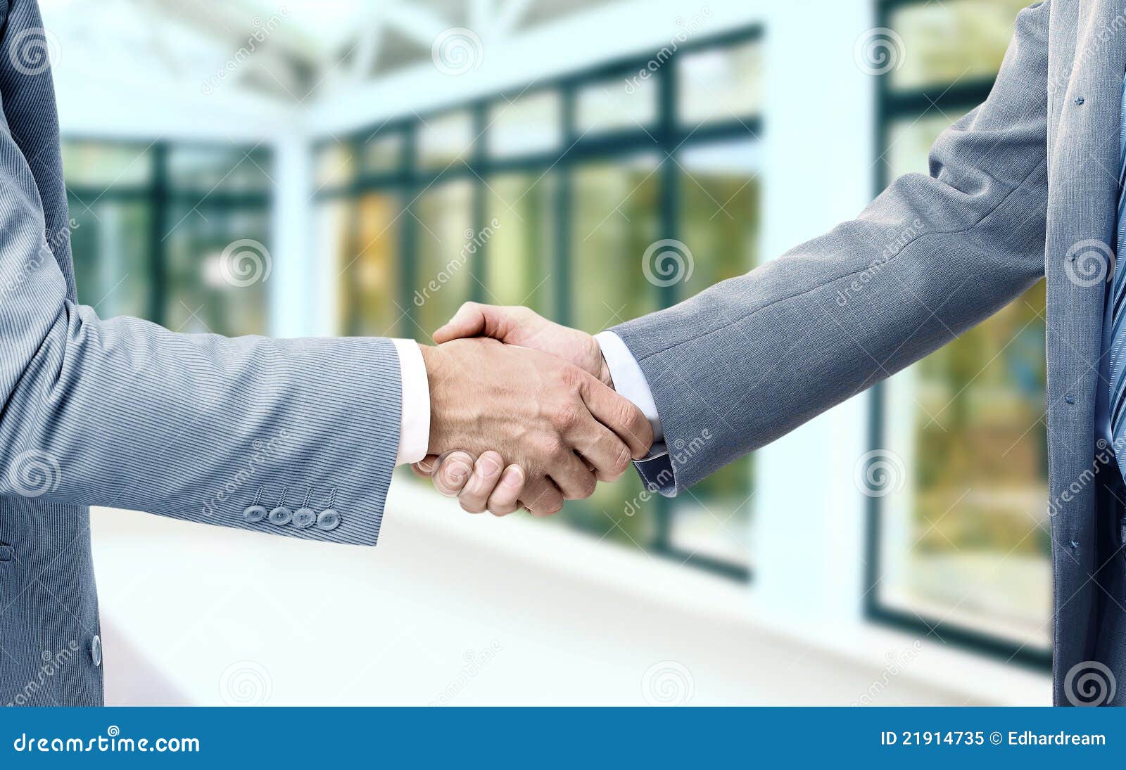 Photo of Handshake of Business Partners Stock Image - Image of deal ...