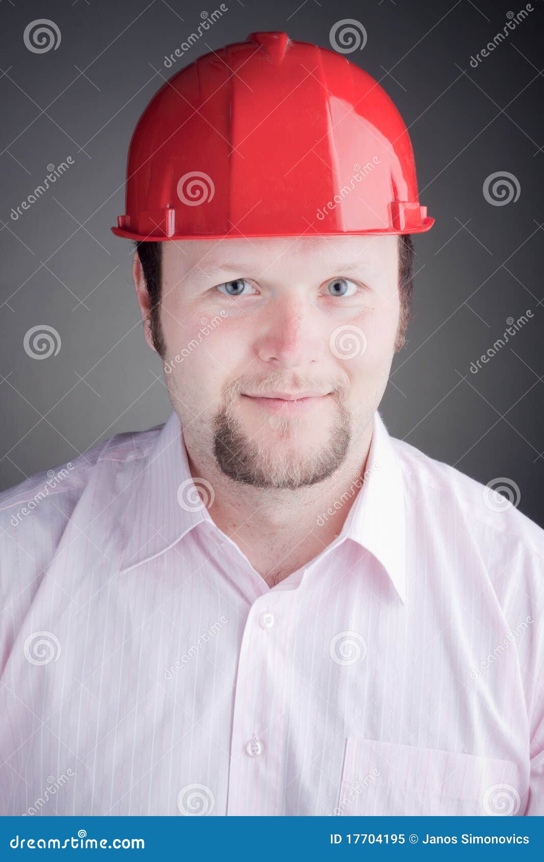 Photo of Handsome Engineer Smiling Stock Image - Image of building ...