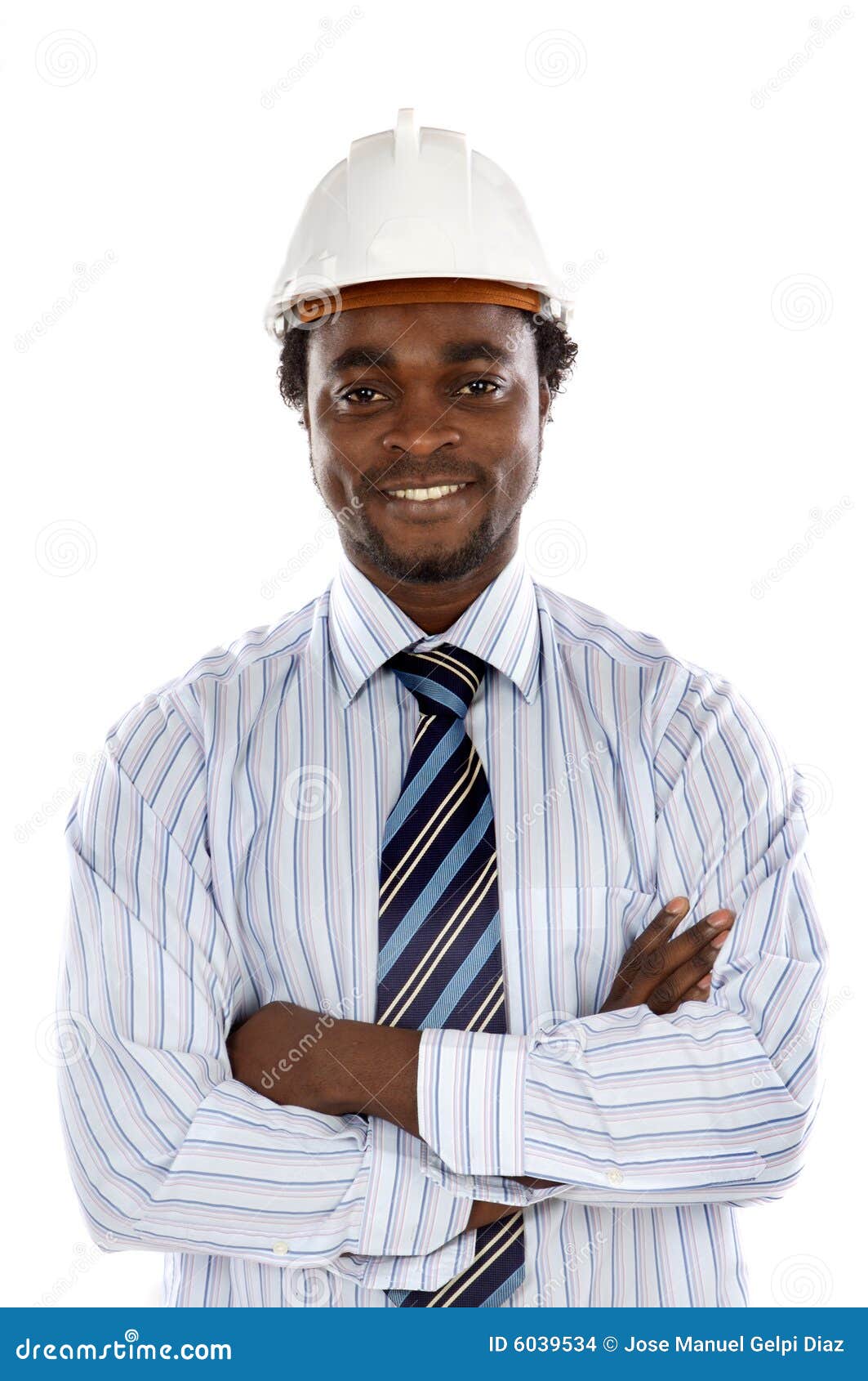 Photo of Handsome Engineer Smiling Stock Photo - Image of american ...