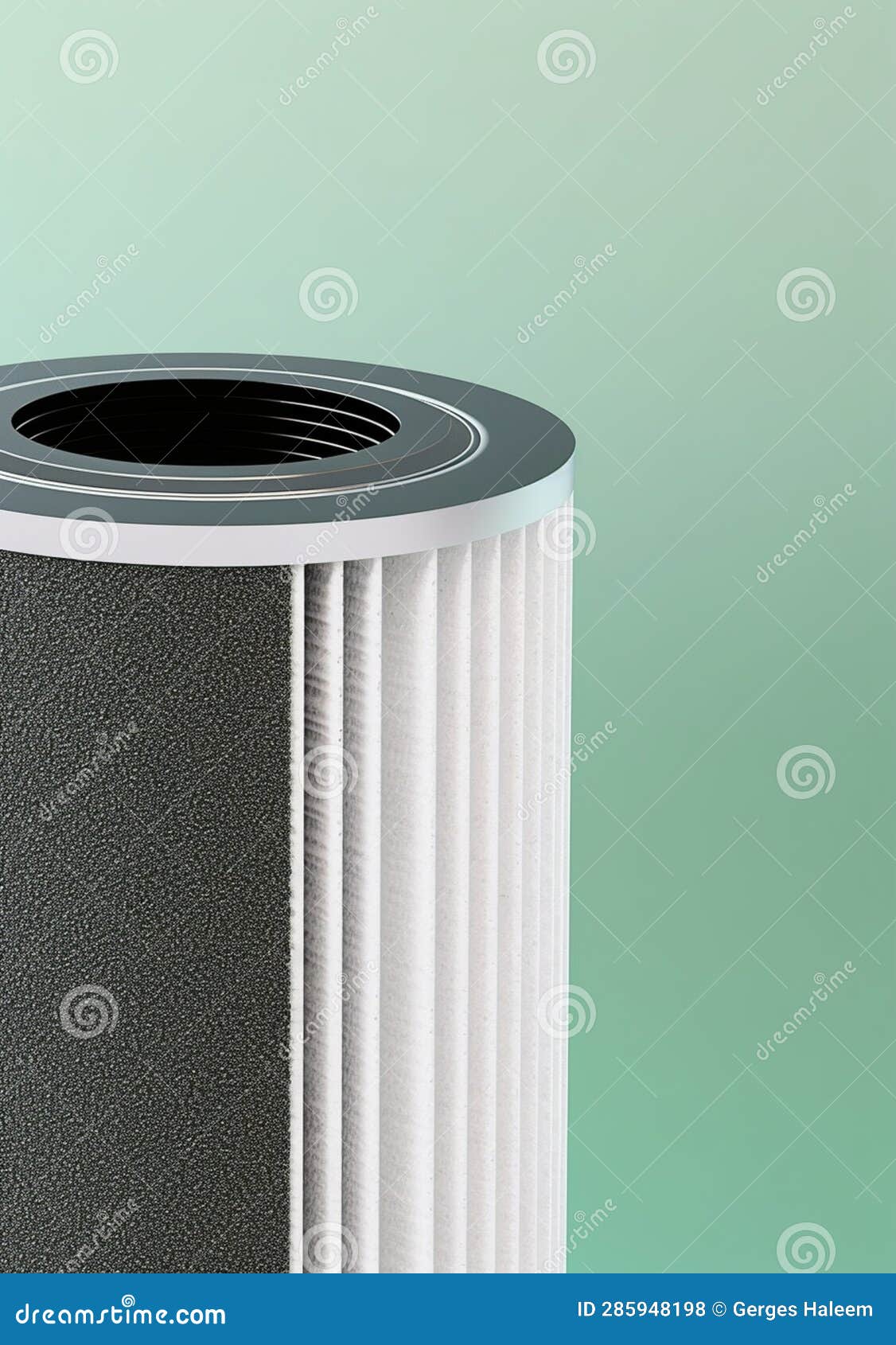 Photo Highttech Plasma Quantum Computer Tube with Glowing Energy Inside ...