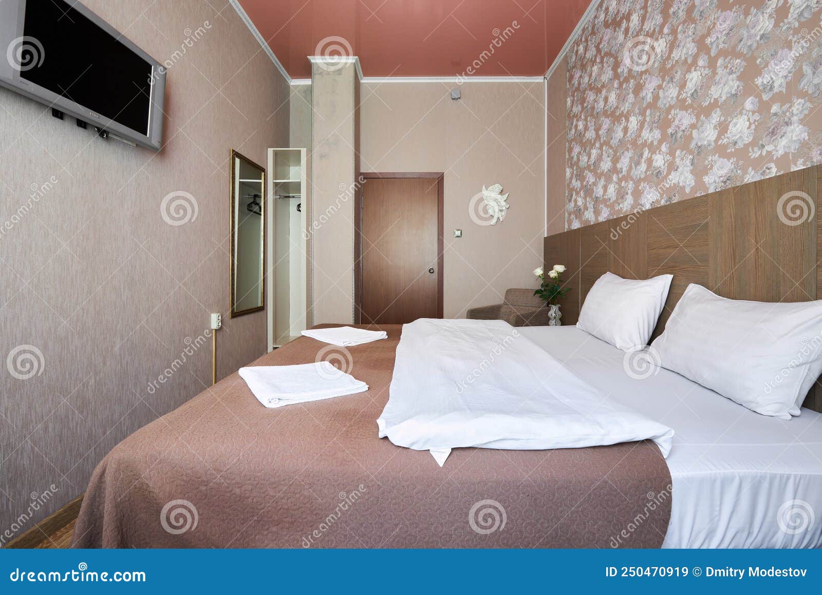 Photo of the Hostel Room with Details Stock Image - Image of vacation ...