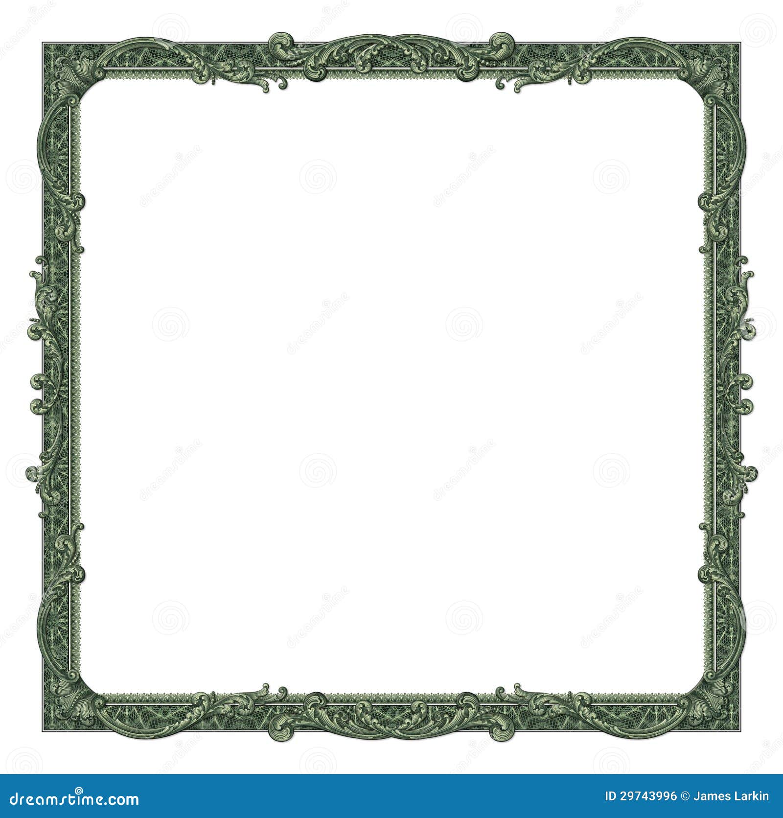 Money Border stock photo. Image of area, grass, square - 29743996