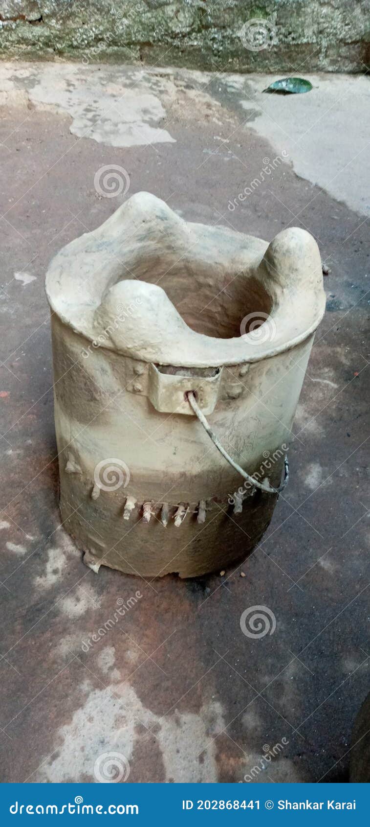 Photo of Indian Cooking Equipment Called Chulla on Surface Stock Image ...