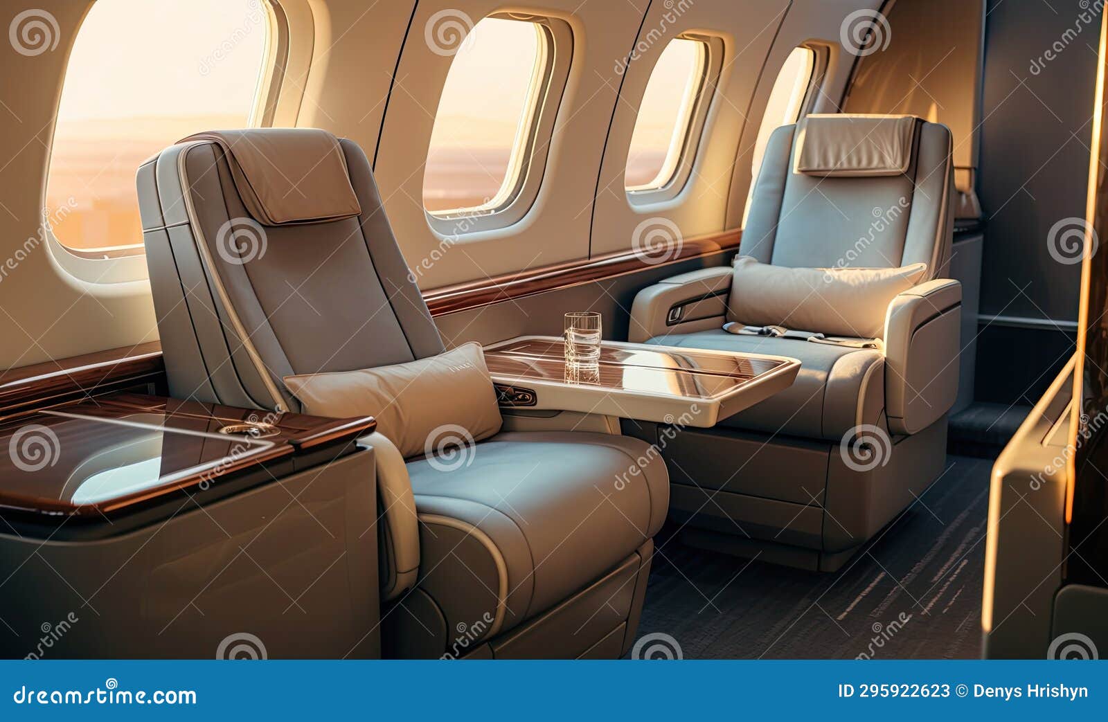 Photo of Inside an Airplane: Comfortable Seating, Efficient Design ...