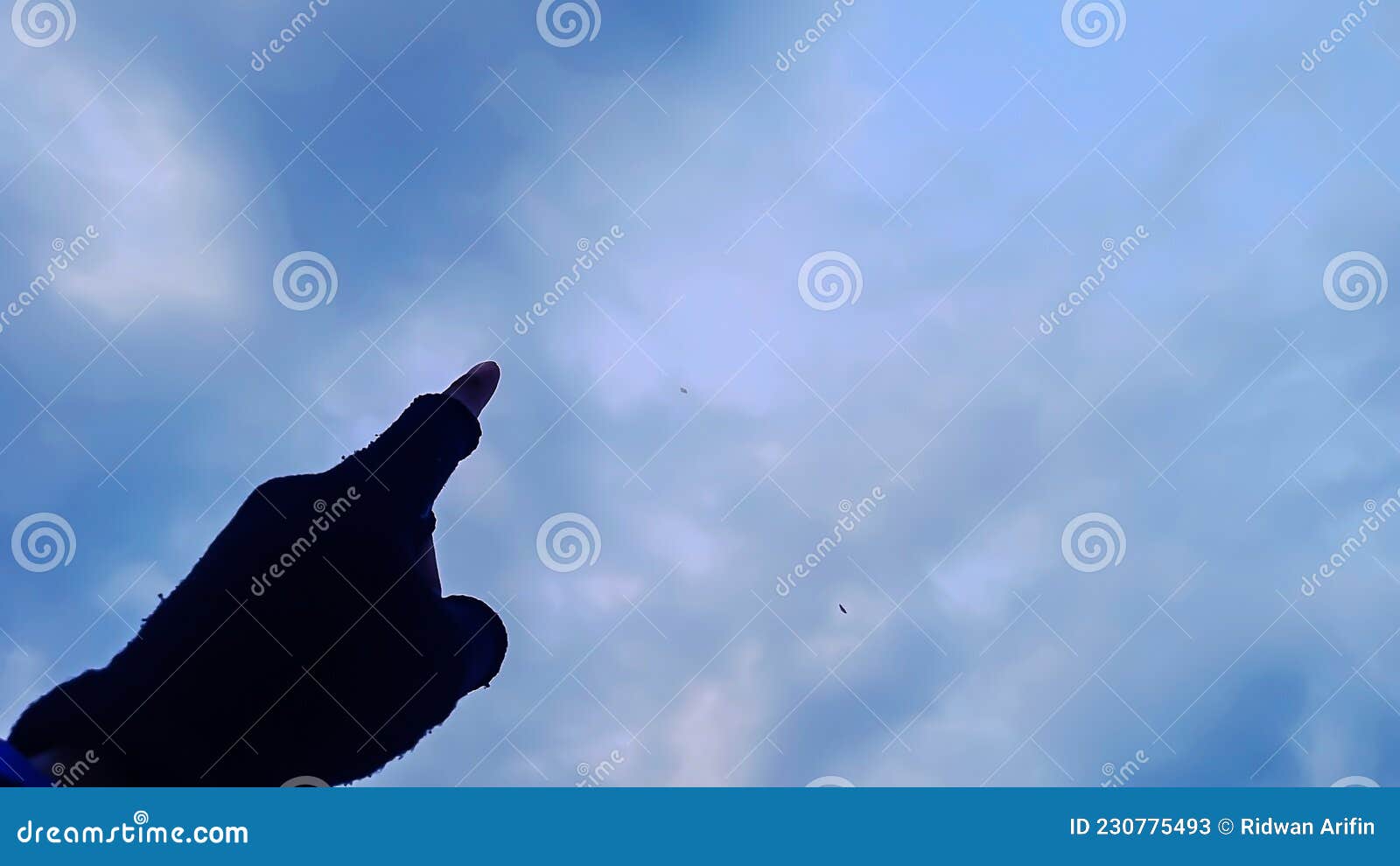 Photo of Left Hand Pointing Towards the Sky. Stock Image - Image of ...