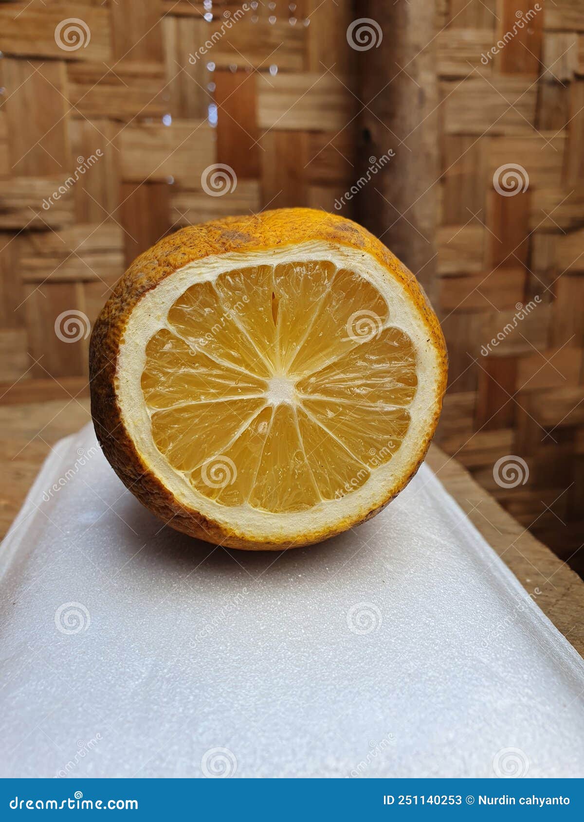 Photo of a Lemon that is Ripe and almost Rotten Stock Image - Image of ...