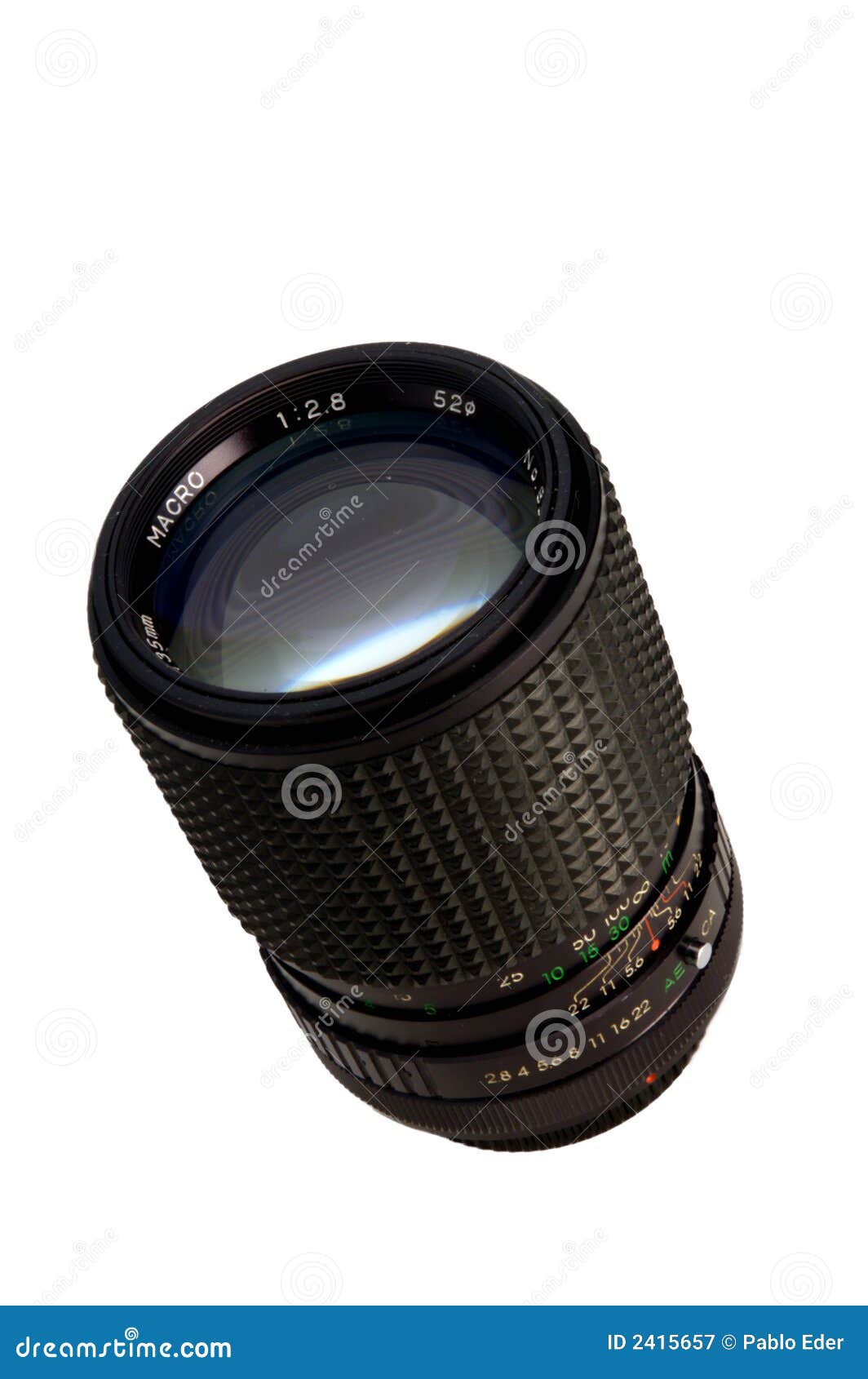 Photo Lens Side View On Blurred Zoom One Royalty-Free Stock Photography ...