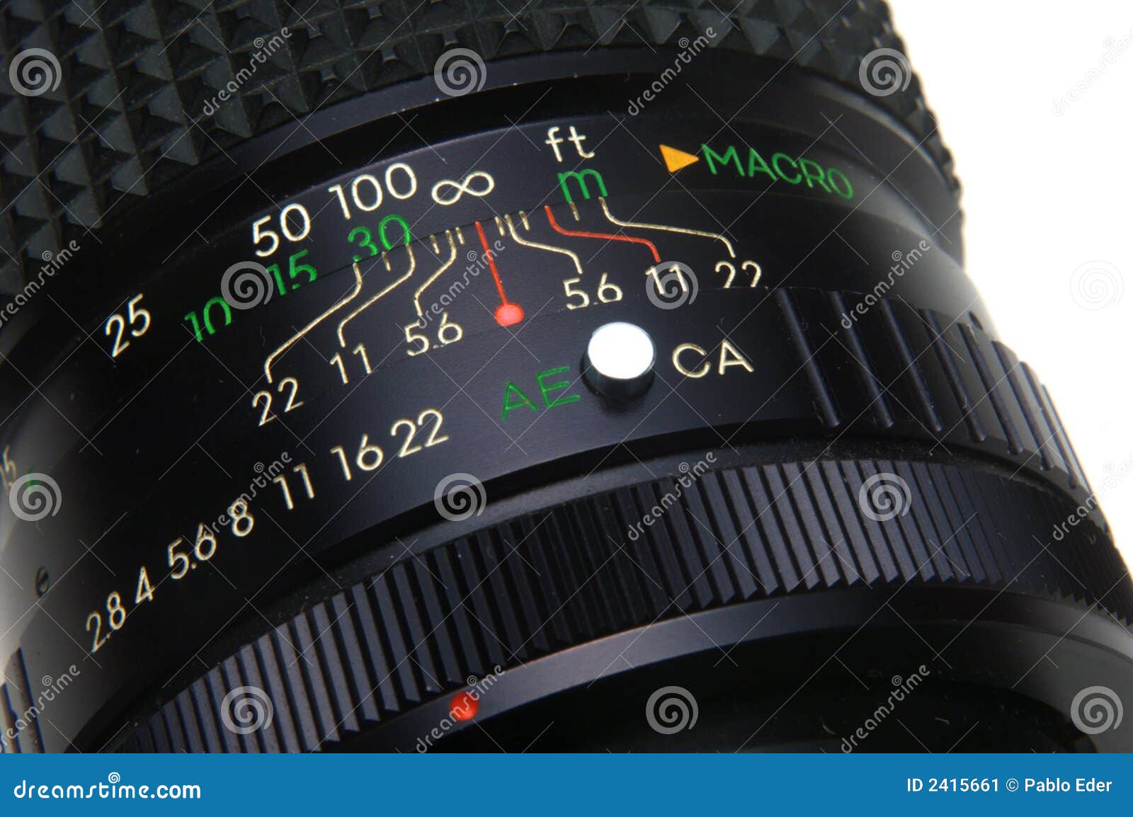 Photo Lens Side View On Blurred Zoom One Royalty-Free Stock Photography ...