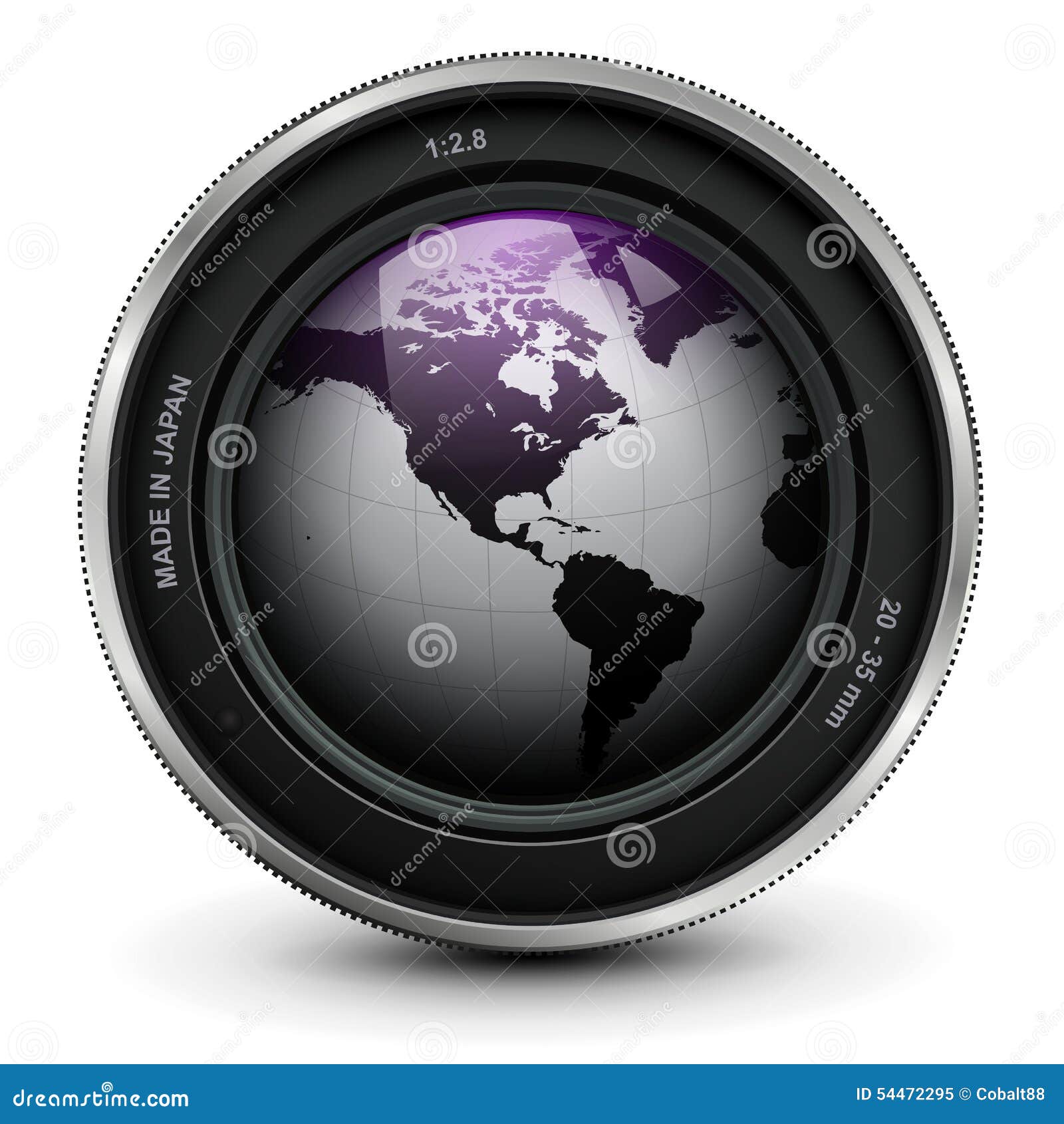 Photo lens stock vector. Illustration of technology, optical - 54472295