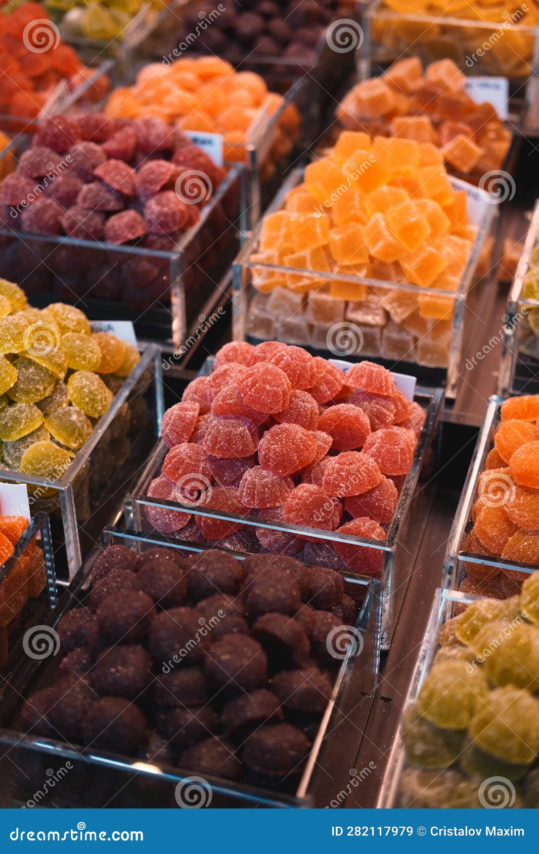 Photo in Local Market Full of Different Sweets Stock Image - Image of ...