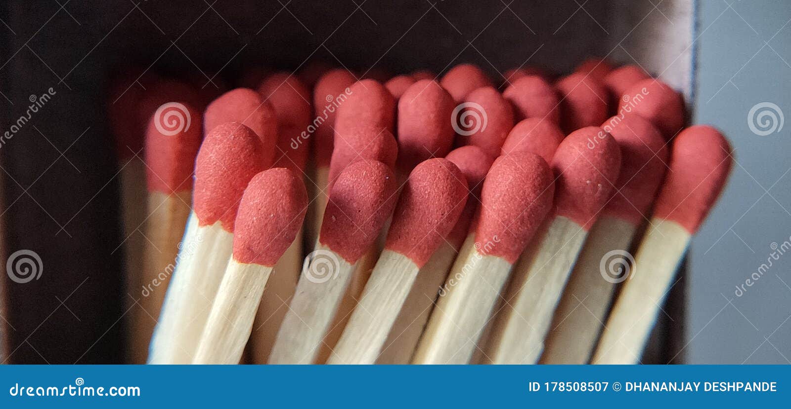 Photo of Matchsticks with Matchboxes Stock Image - Image of group ...