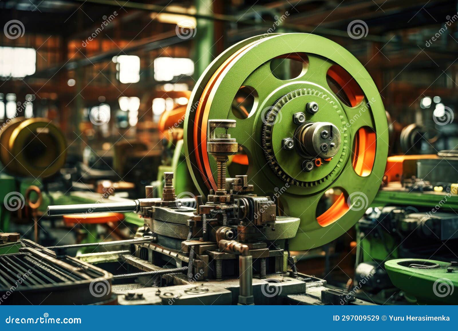 Photo of a Mechanical Device Performing Tasks on Industrial Equipment ...
