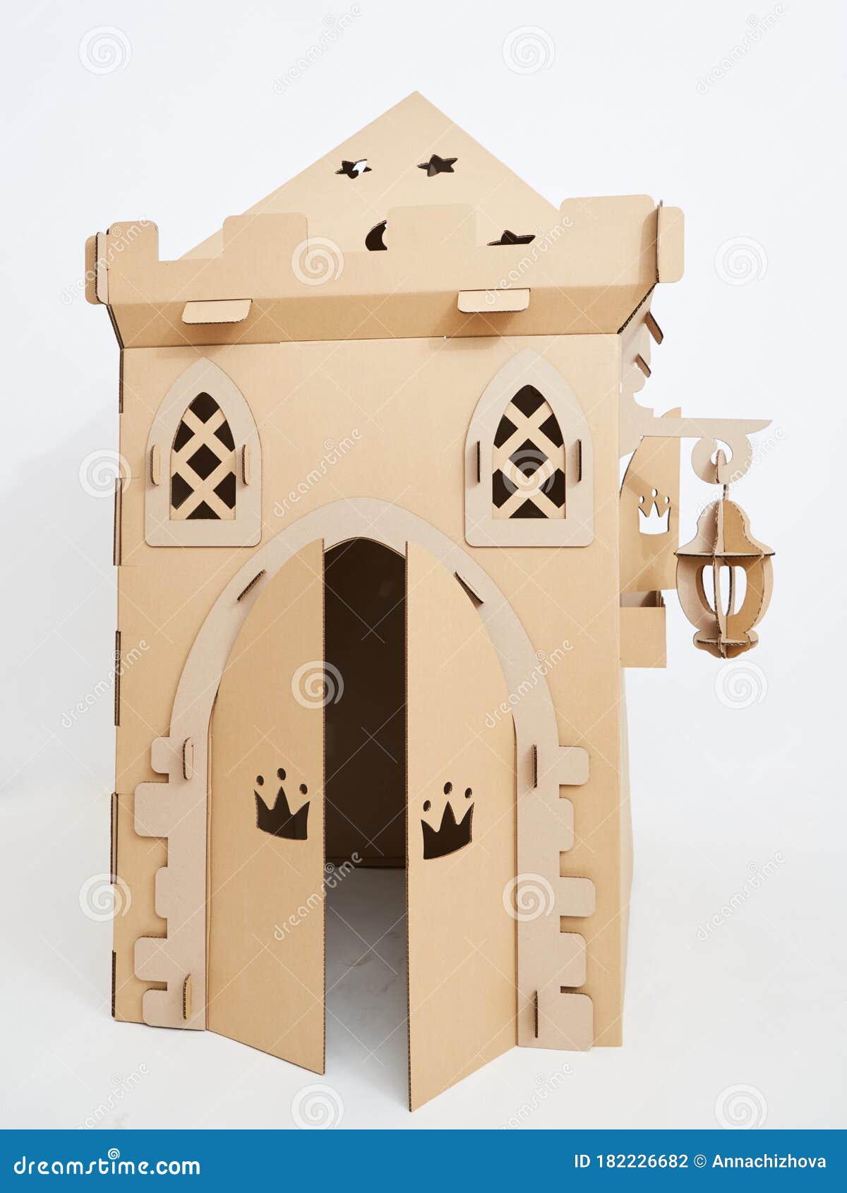 Photo of Medieval Decorations Made of Cardboards Stock Photo - Image of ...