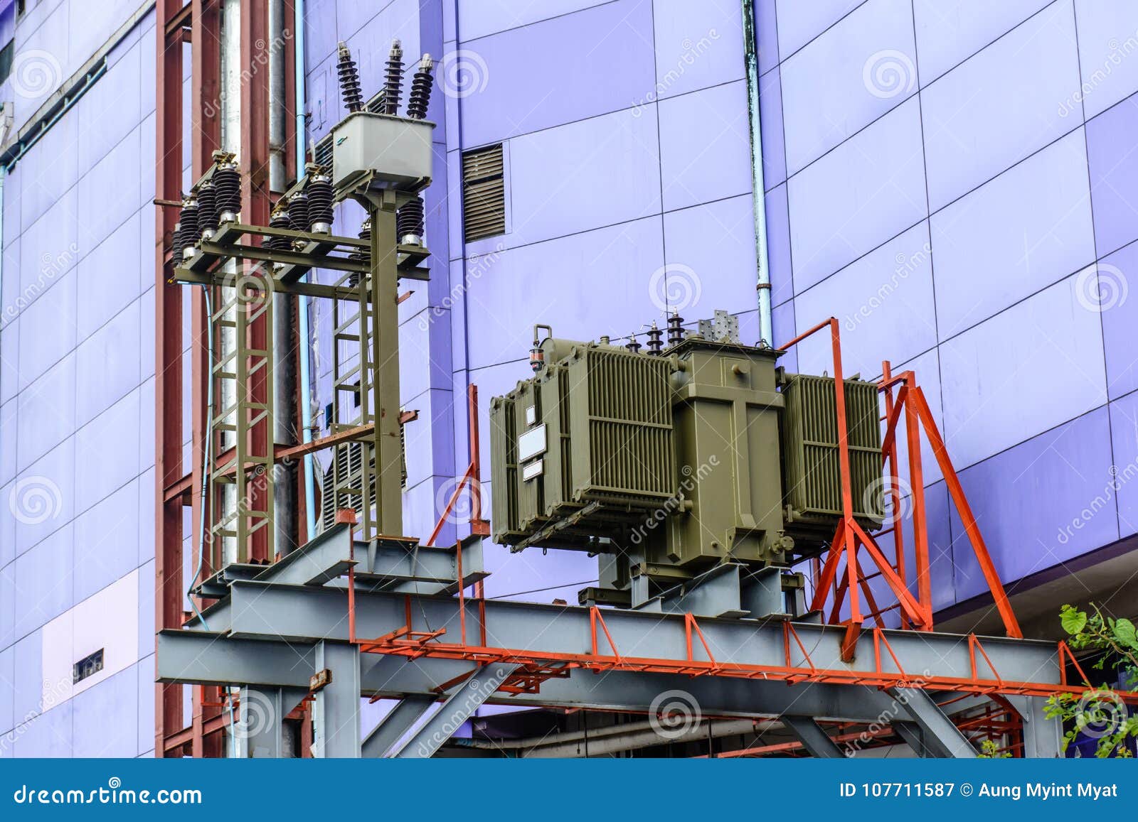 Photo of Medium Size Electronic Transformer Stock Image - Image of ...