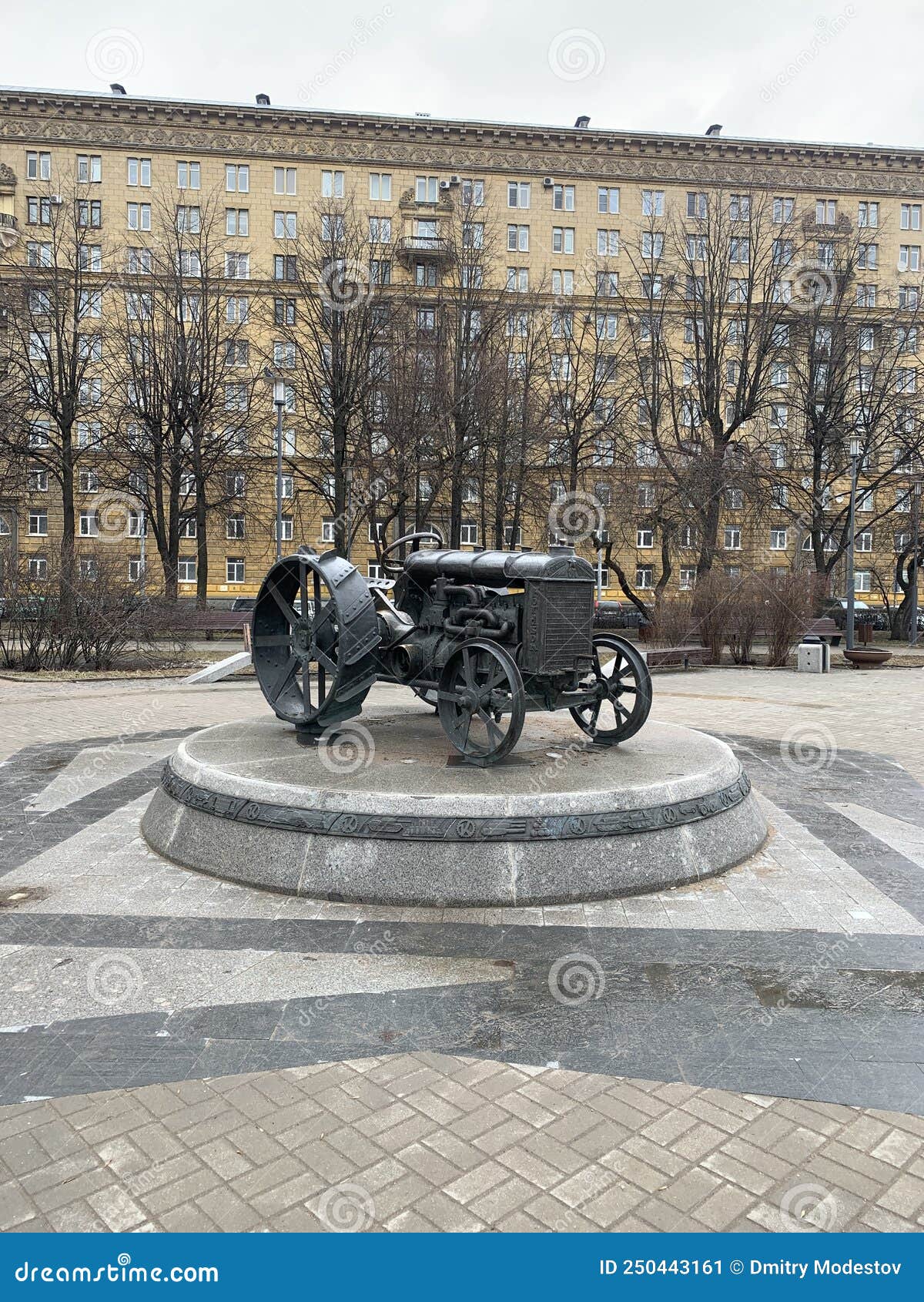 Photo of the Monument To the Tractor Editorial Photo - Image of rural ...